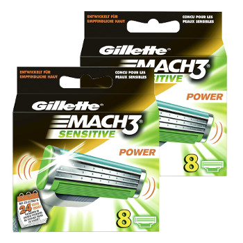 Gillette Mach 3 Sensitive Power Rakblad köp online | nohea.nu