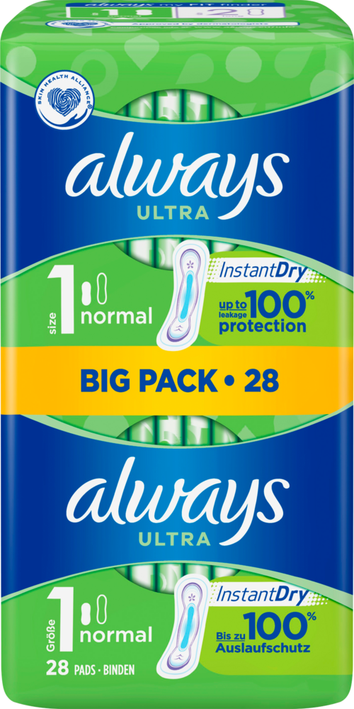 Always Bindor Ultra Normal BigPack köp online | nohea.nu
