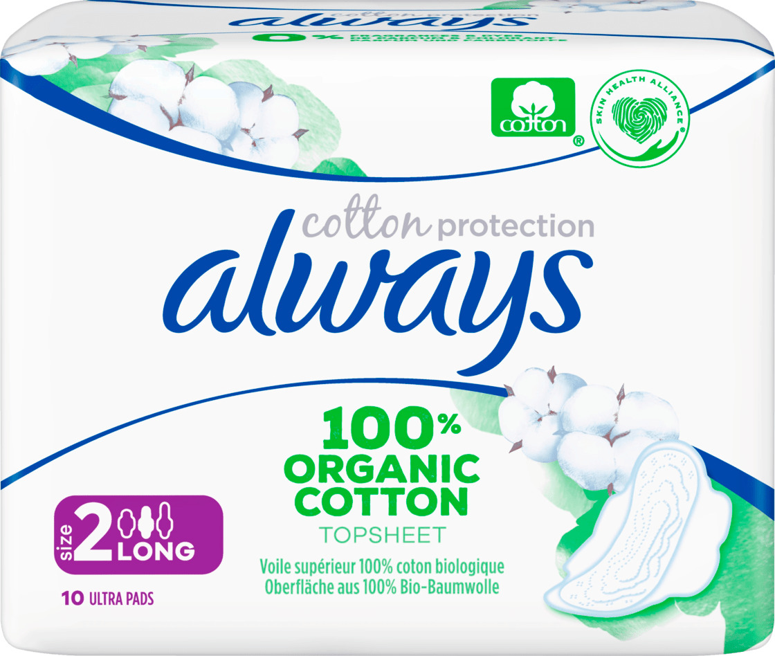 Always Bindor Ultra Cotton Protection Long Plus köp online | nohea.nu